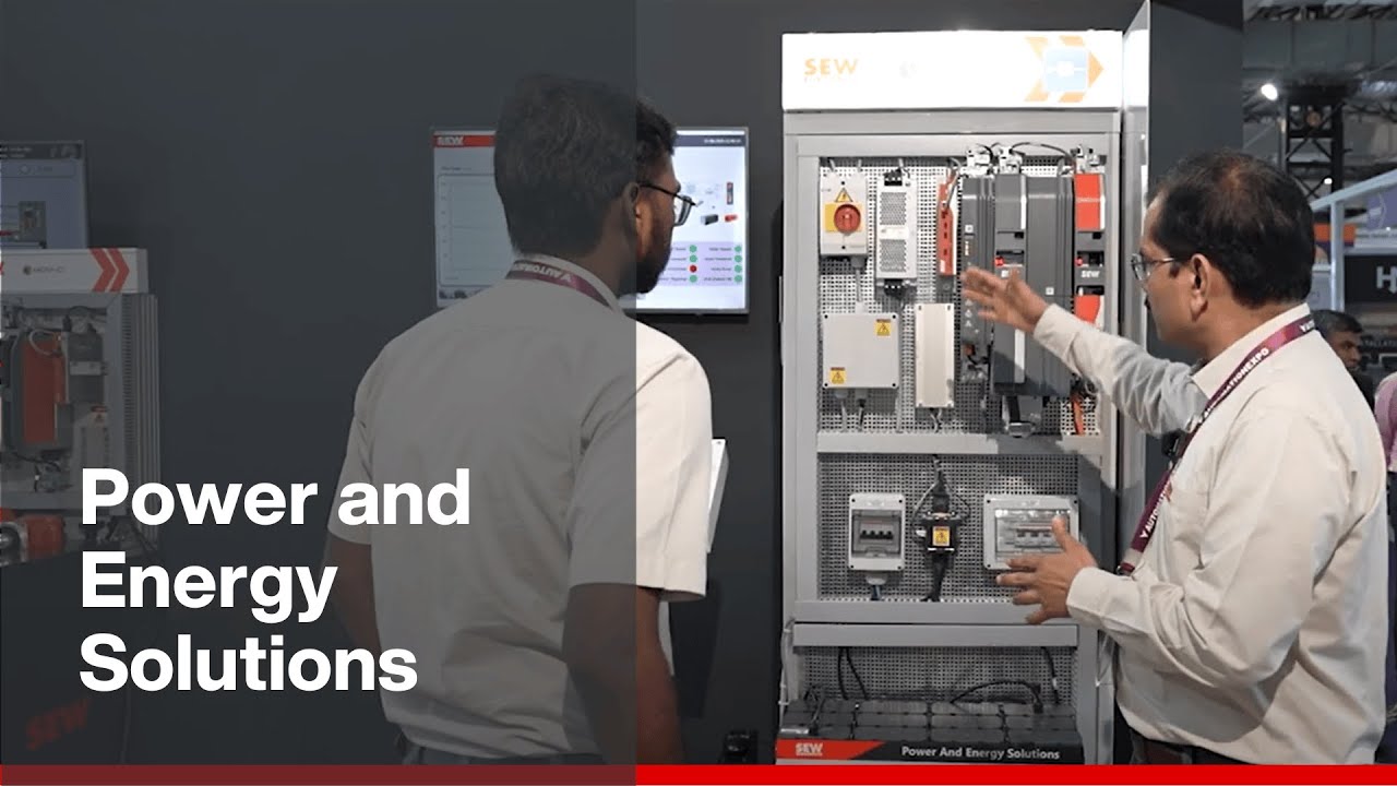 Power and Energy Solutions | AUTOMATION EXPO 2024 | SEW-EURODRIVE India - YouTube