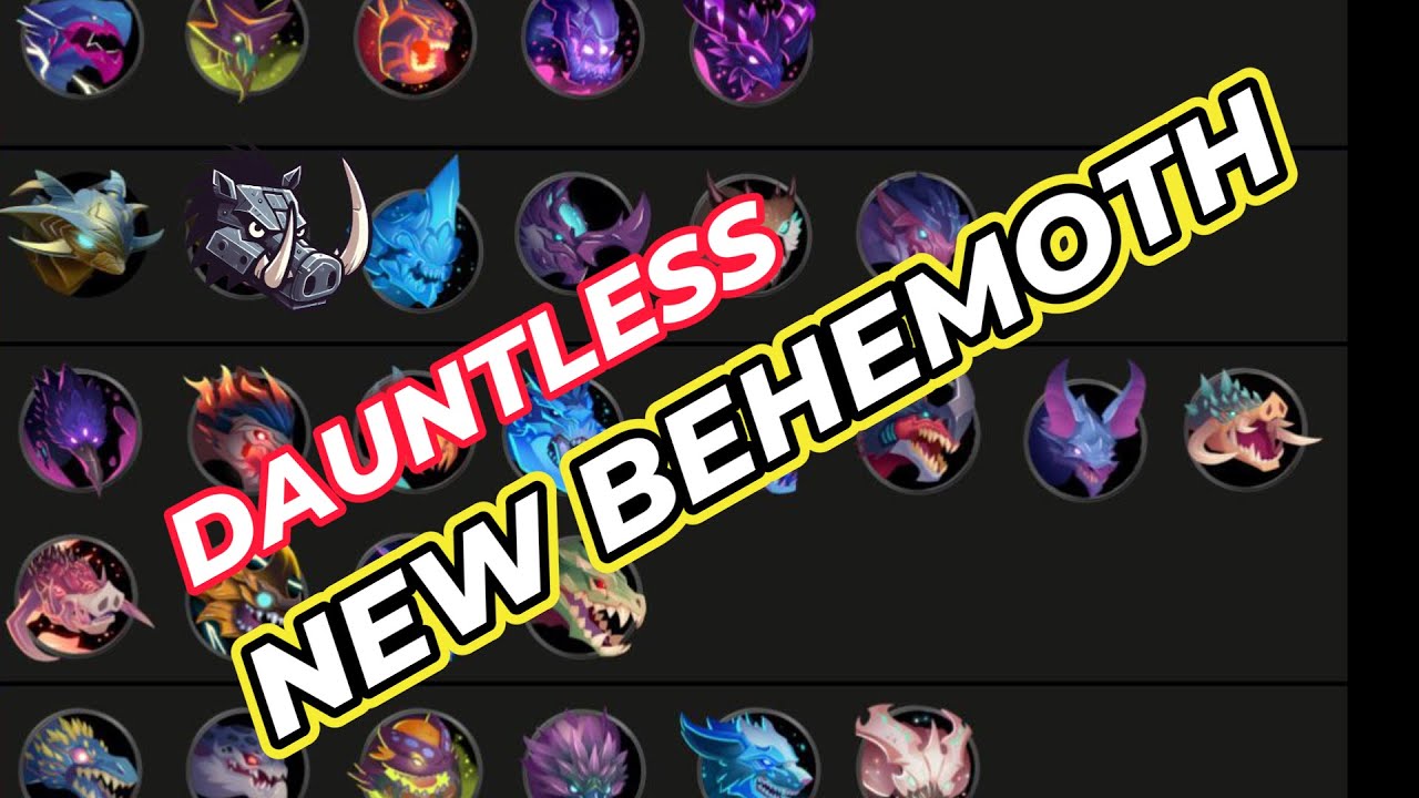 Dauntless New Behemoth ! @HeadshotRJ - YouTube