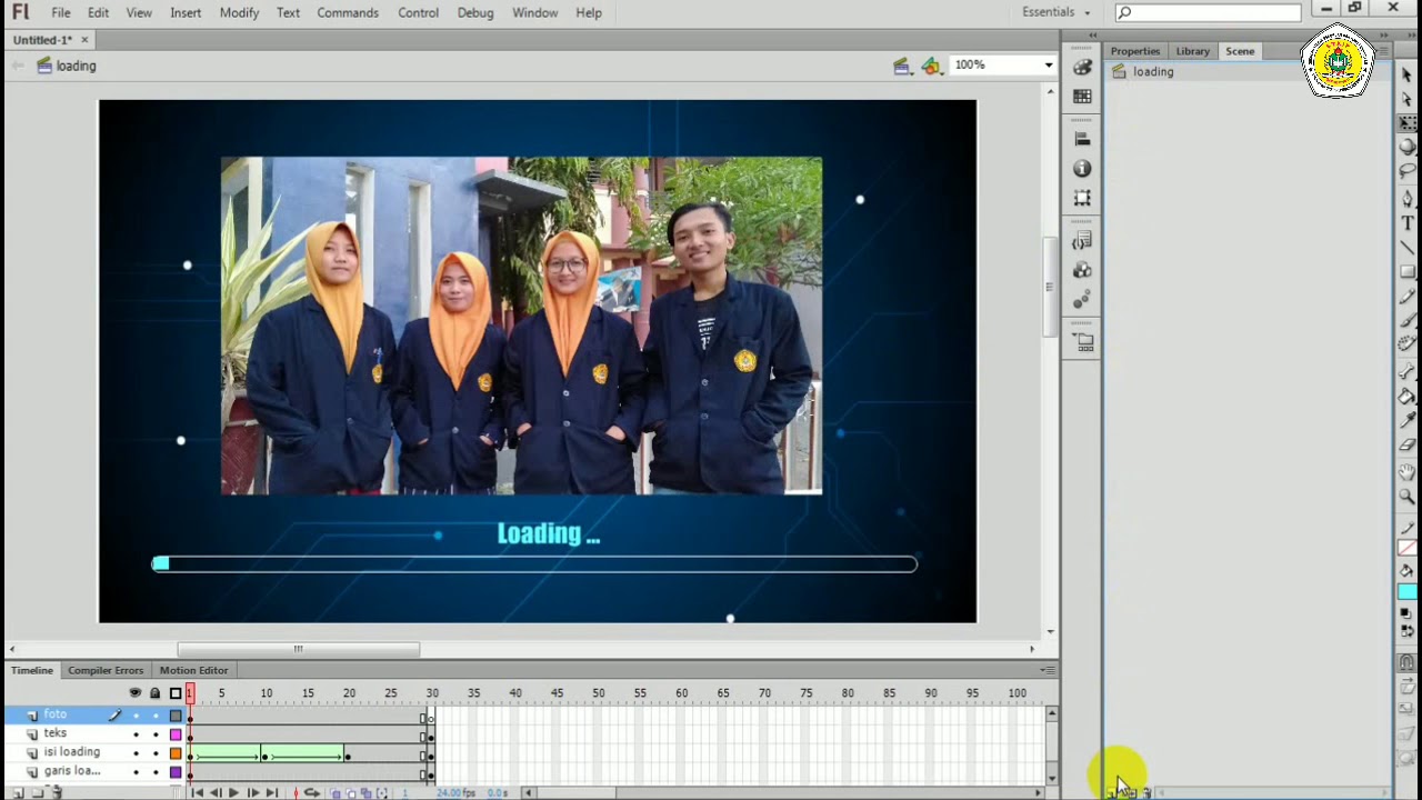 Cara membuat media pembelajaran interaktif simple dengan Adobe flash (STKIP PGRI SITUBONDO ...