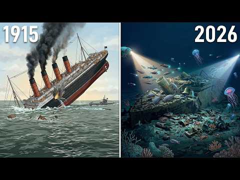 RMS LUSITANIA: 1915 vs 2026 | The Visual Evolution