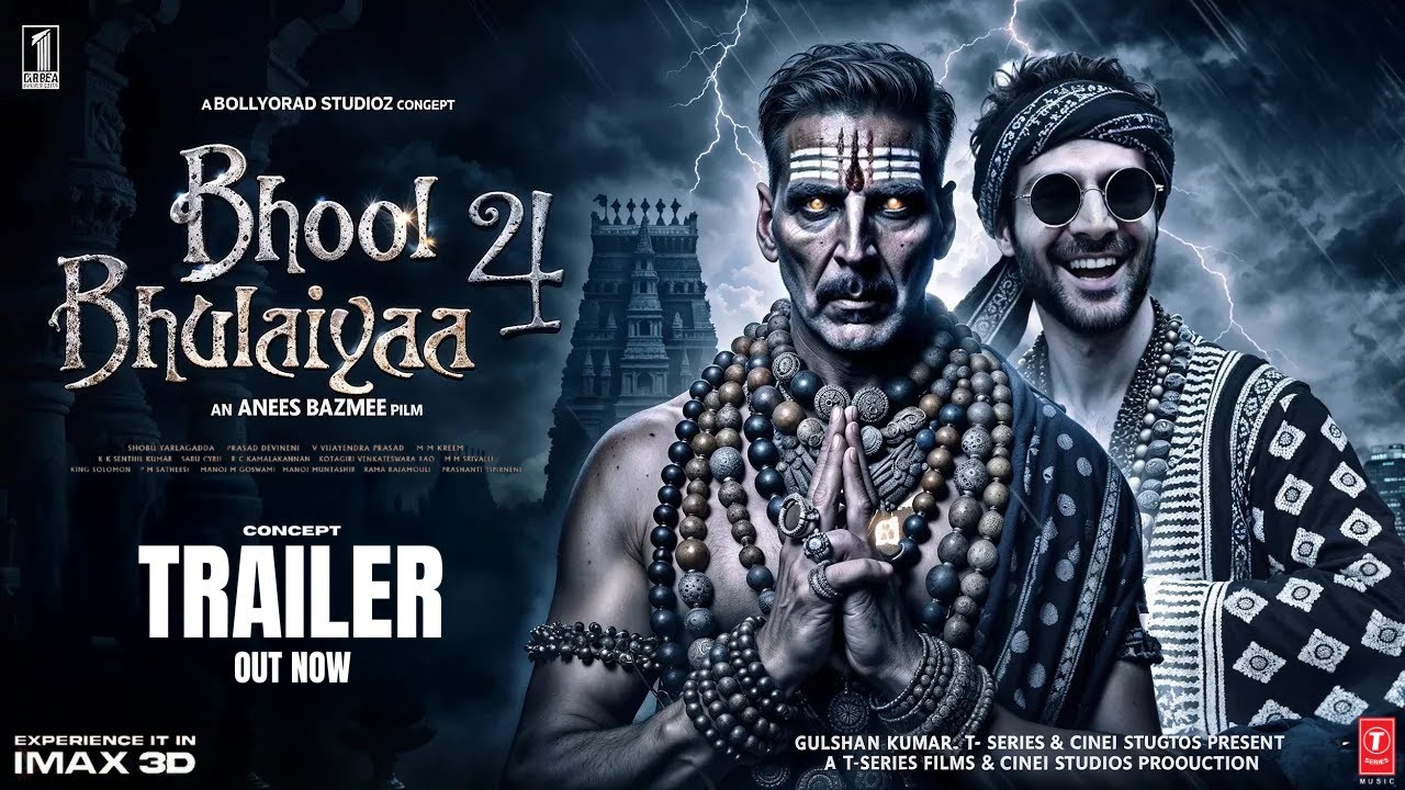 Bhool Bhulaiyaa 4 | Concept Trailer | Akshay Kumar | Kartik Aaryan | Triptii | Vidya Balan ...