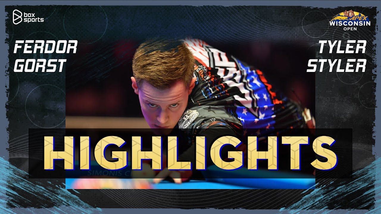 [HIGHLIGHTS] | Fedor Gorst vs Tyler Styler | 2023 Wisconsin Open Nam ...