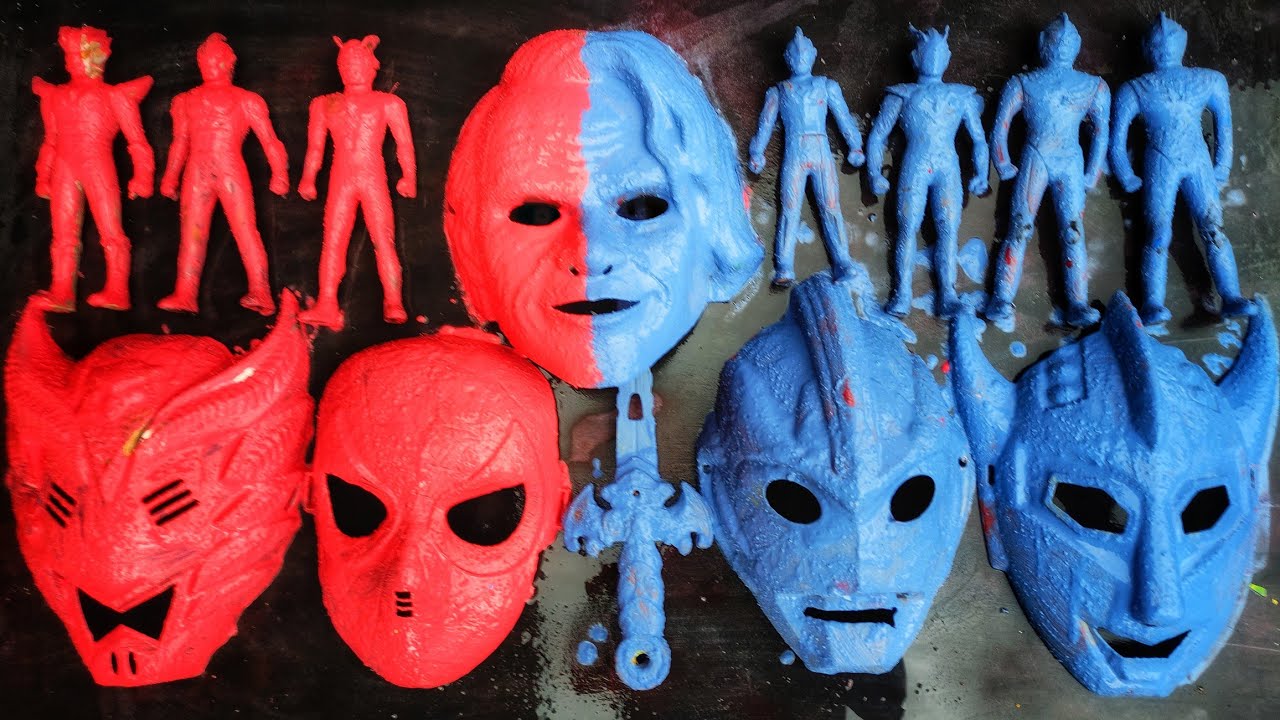 Membersihlan mainan ultraman ginga zero blazar dyna mebius tiga topeng ...