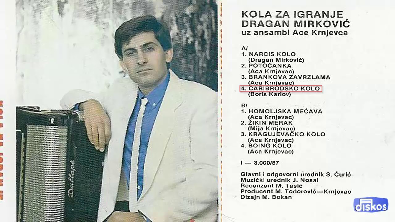 Dragan Mirkovic - Kola - (Audio 1987) - CEO ALBUM - YouTube