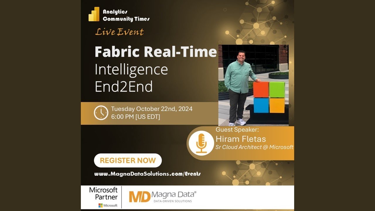 Fabric Real-Time Intelligence End2End - YouTube