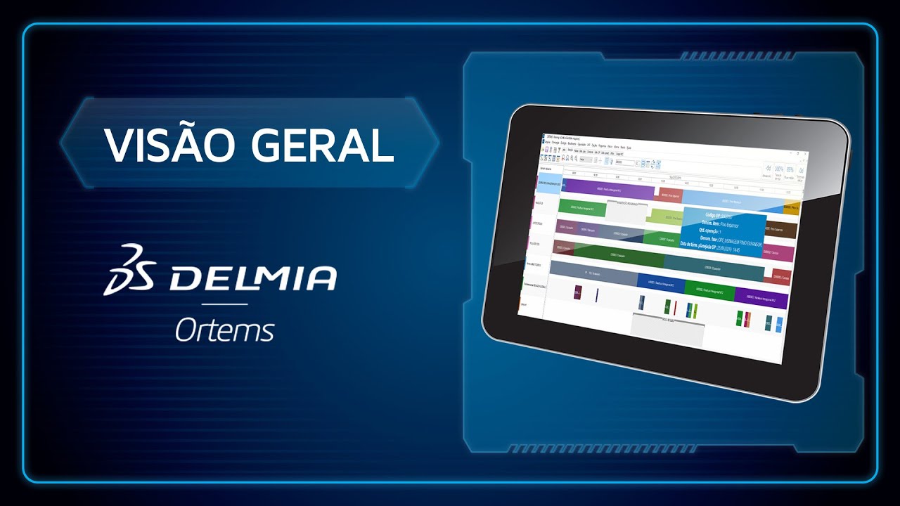 Delmia Ortems | Uma visão geral do produto - YouTube