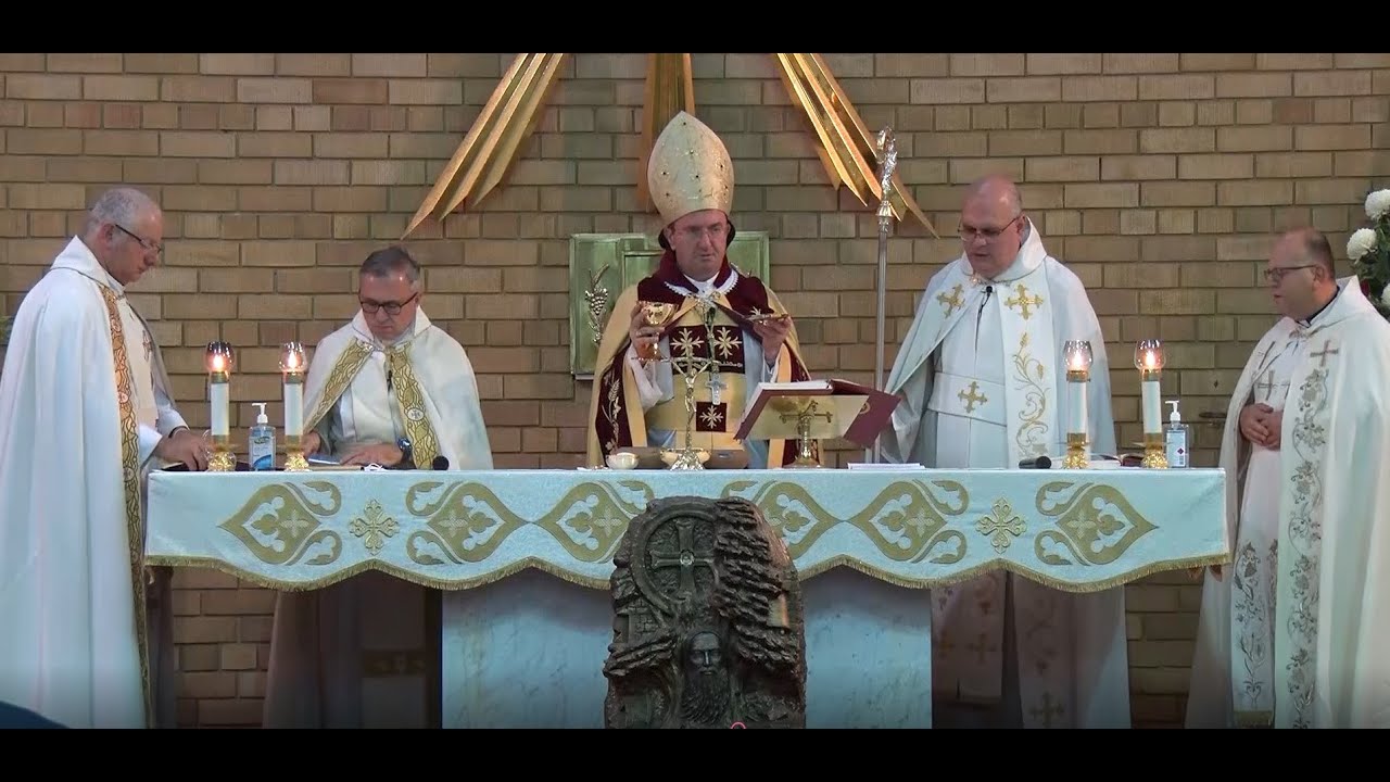Feast of Saint Maroun Mass from St Maroun’s Cathedral with HE ...