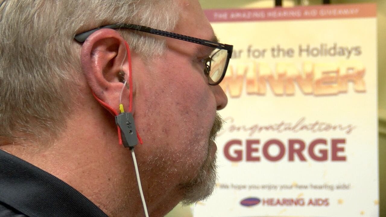 Hearing aid giveaway - YouTube
