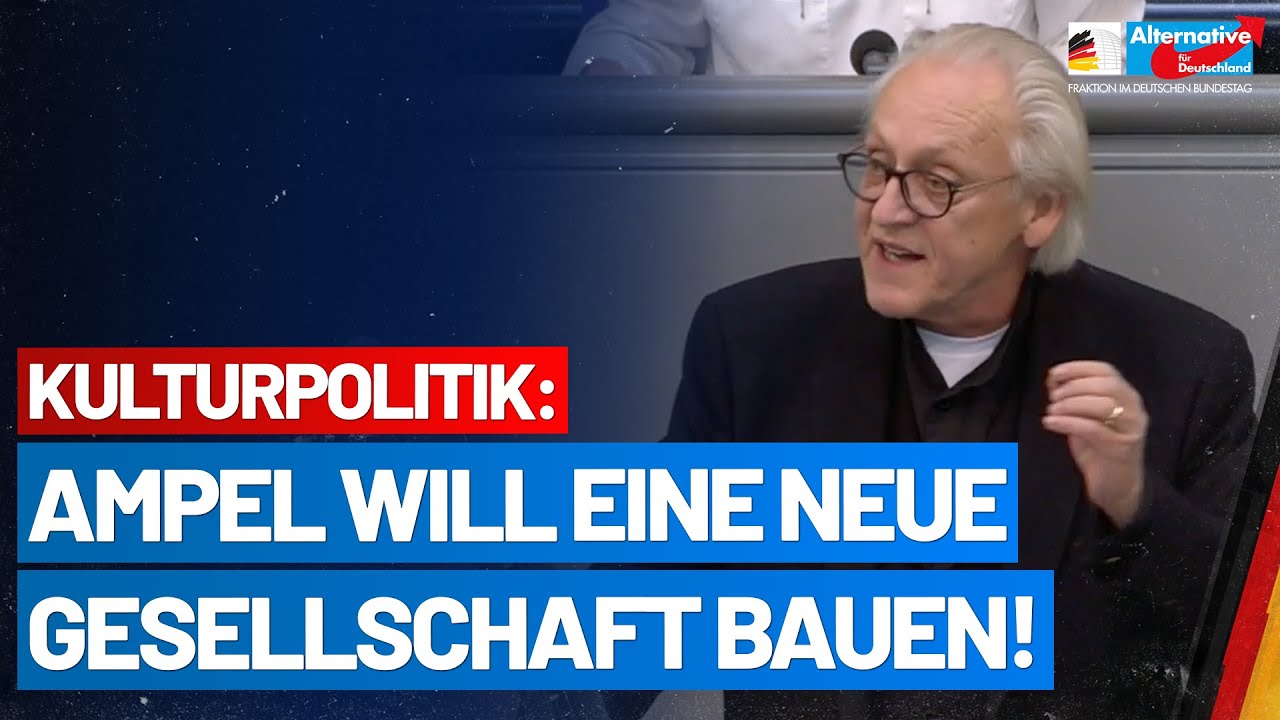 Ampel will eine neue Gesellschaft bauen! - Martin Renner - AfD-Fraktion ...