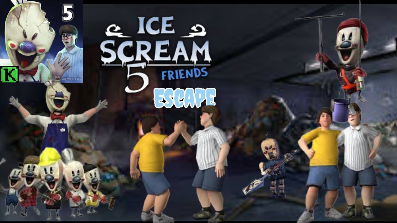 ice scream 5 gameplay | how to play ice scream 5 | ice scream 5 ...