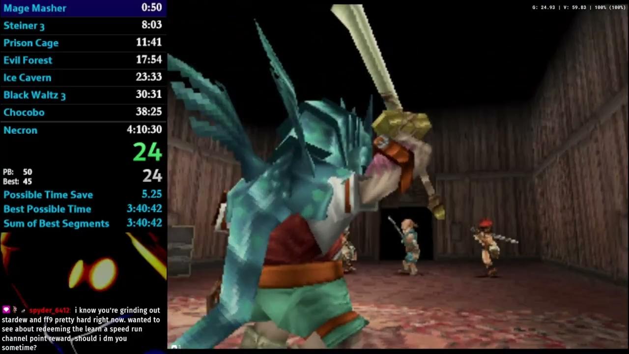 FF9 CSR WR GRIND (12/1/24) - YouTube