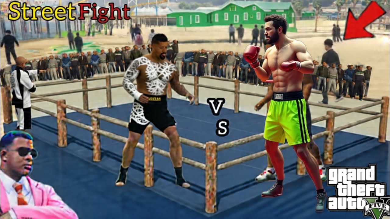 GTA 5 : Franklin Beat The Strongest Boxer In A Fight In GTA 5 ! (GTA 5 ...