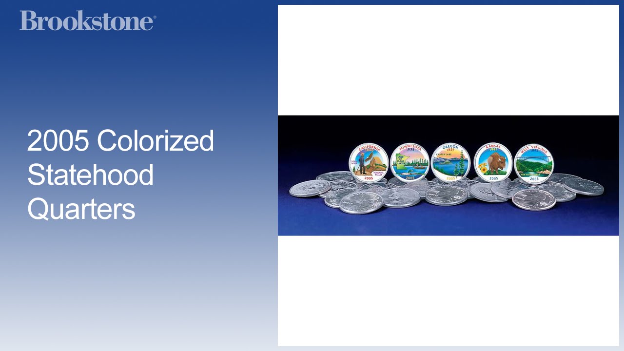 2005 Colorized Statehood Quarters - YouTube