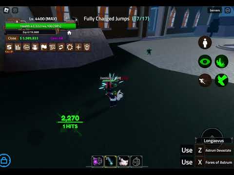 Longaevus showcase (King legacy update 6) - YouTube