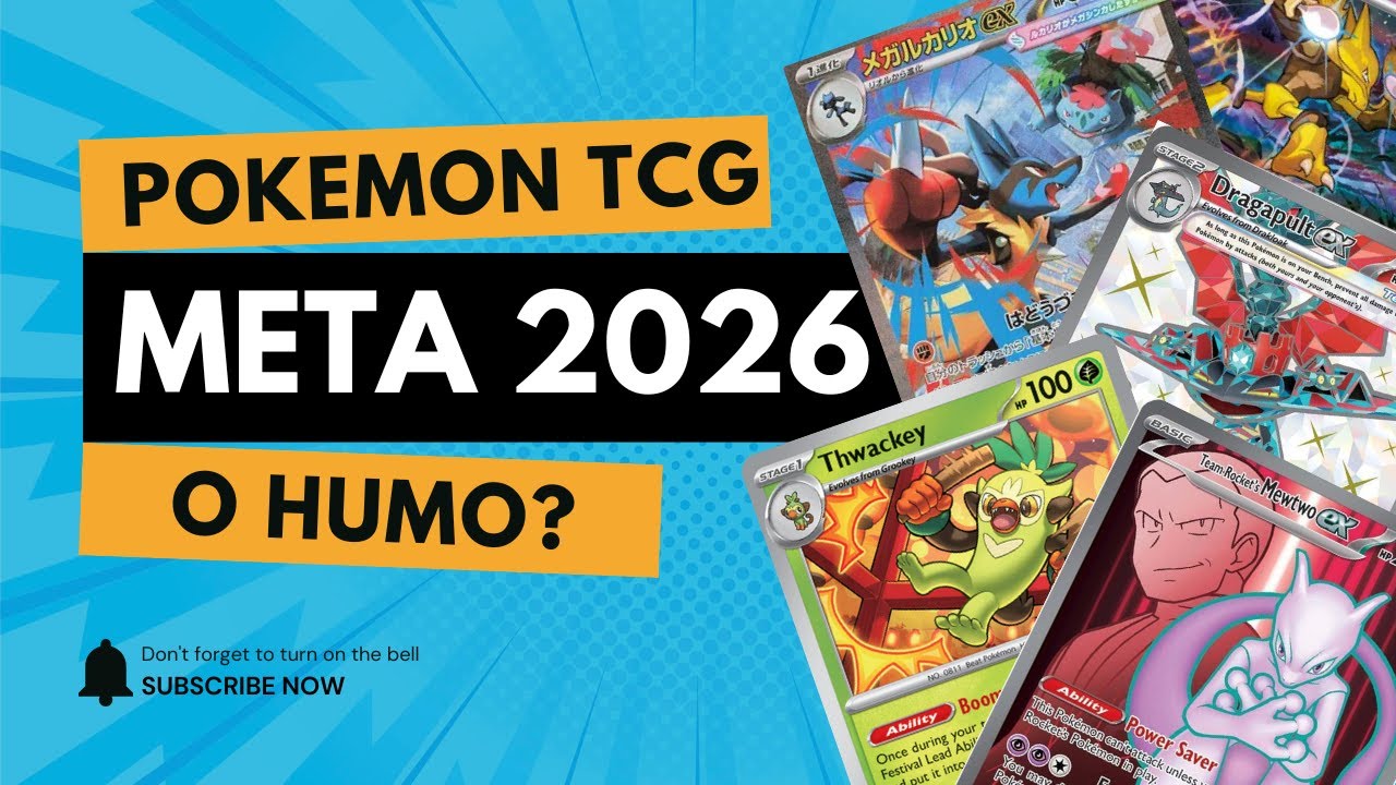 POKEMON TCG 2026 META O HUMO? #pokemon #pokemonchannel #deck # ...