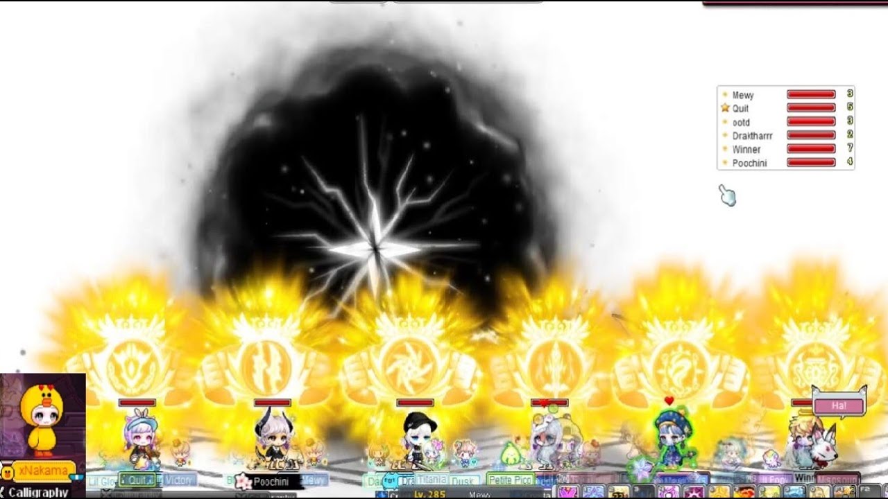 [GMS Luna] Extreme Black Mage Punch King - Bishop POV - YouTube