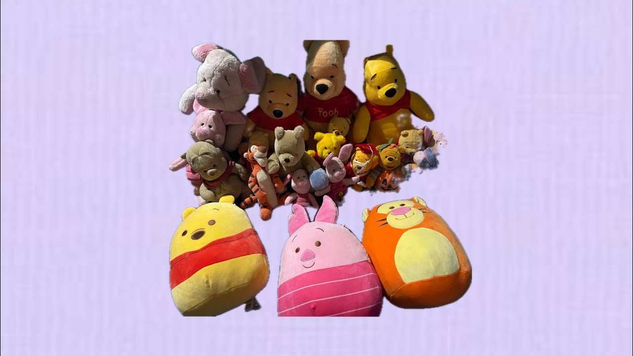 My WINNIE THE POOH Collection - YouTube