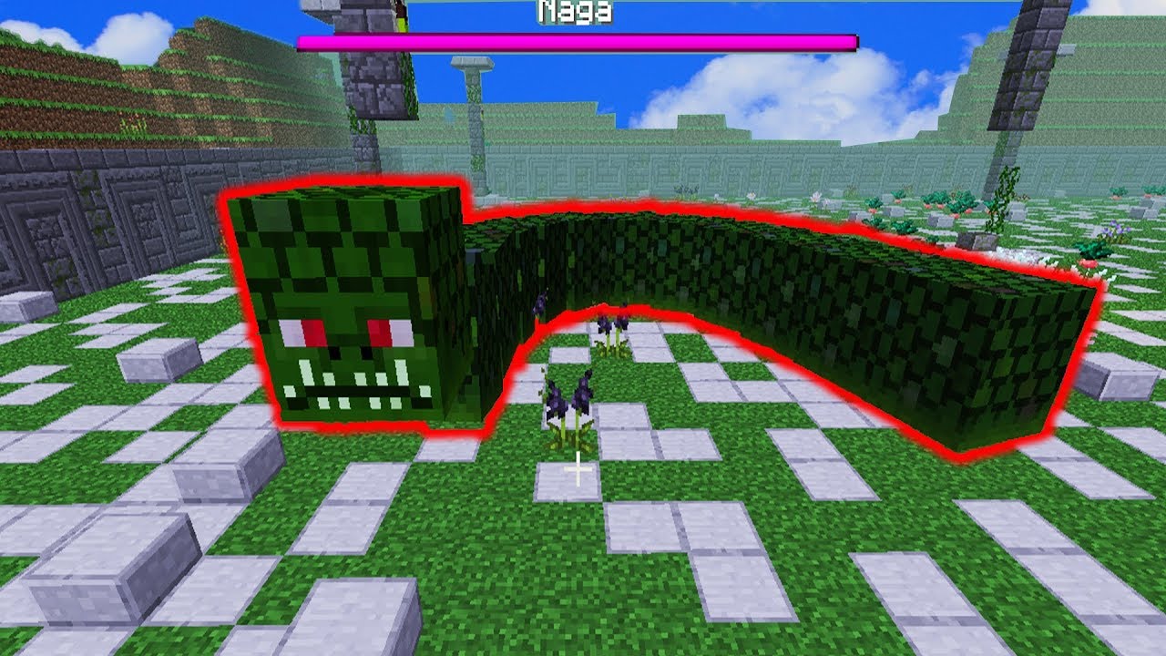 BOSS FIGHT! (Twilight Forest Naga Boss) | Doodlebanger Industries ...