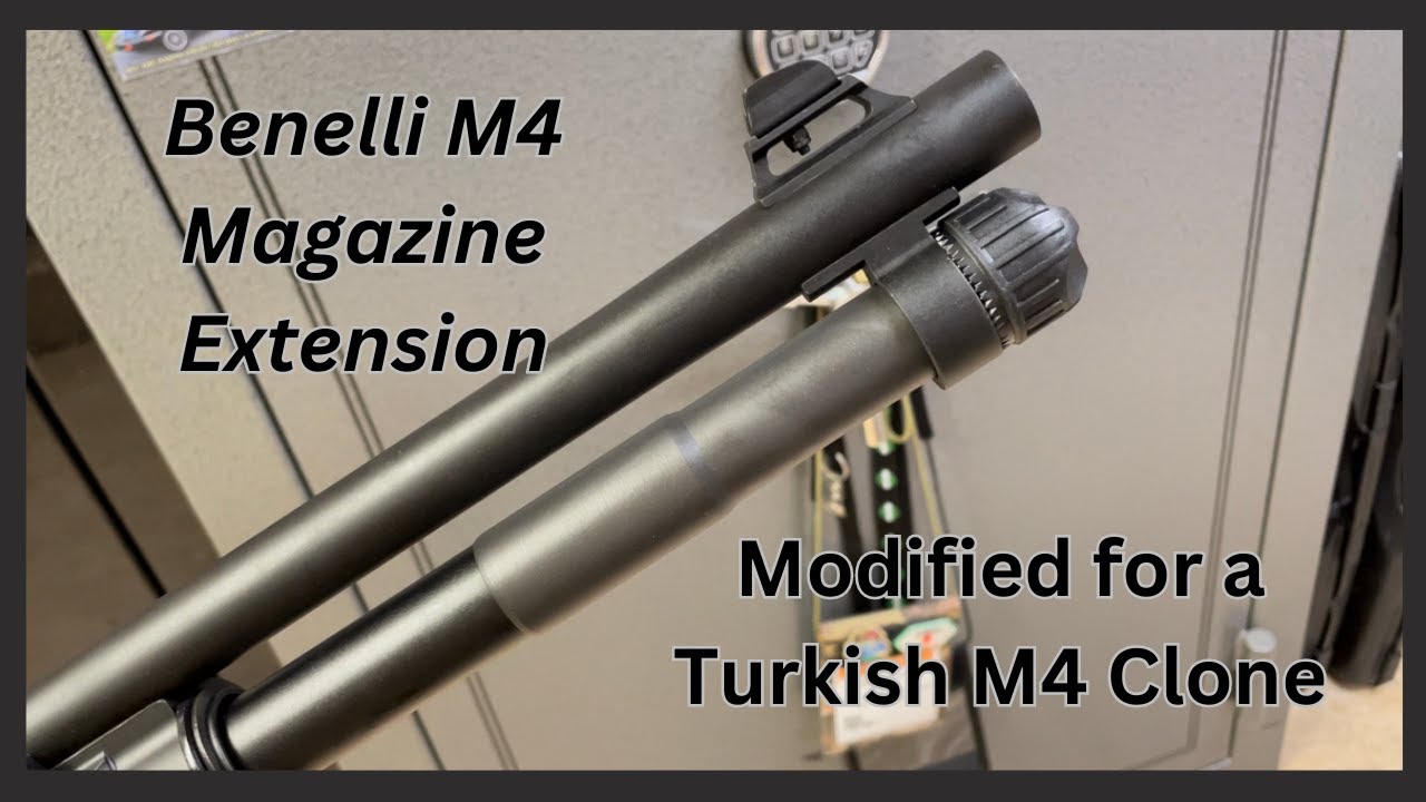 M4 Clone Mag Tube Mod - YouTube