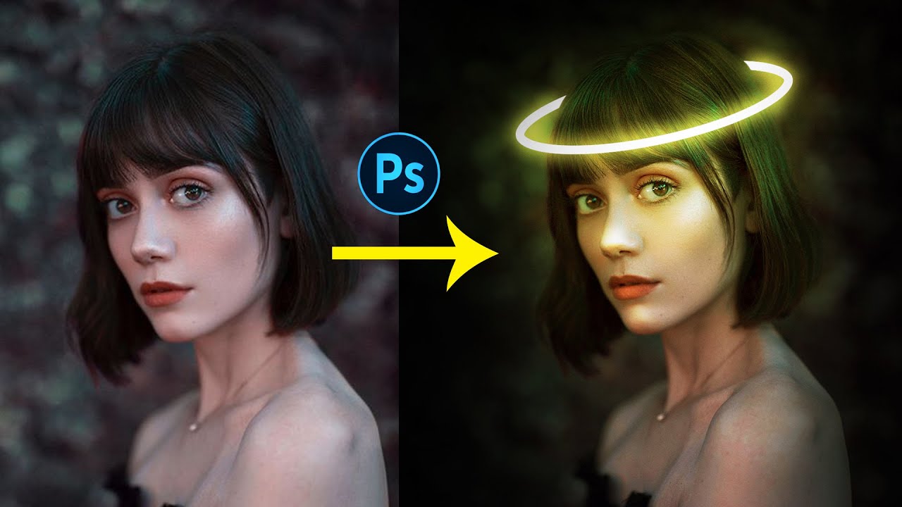 Creating a glow effect in 2 minutes | photoshop tutorial - YouTube