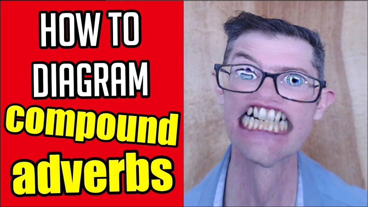 Sentence Diagramming: 15 Diagramming compound adverbs - YouTube