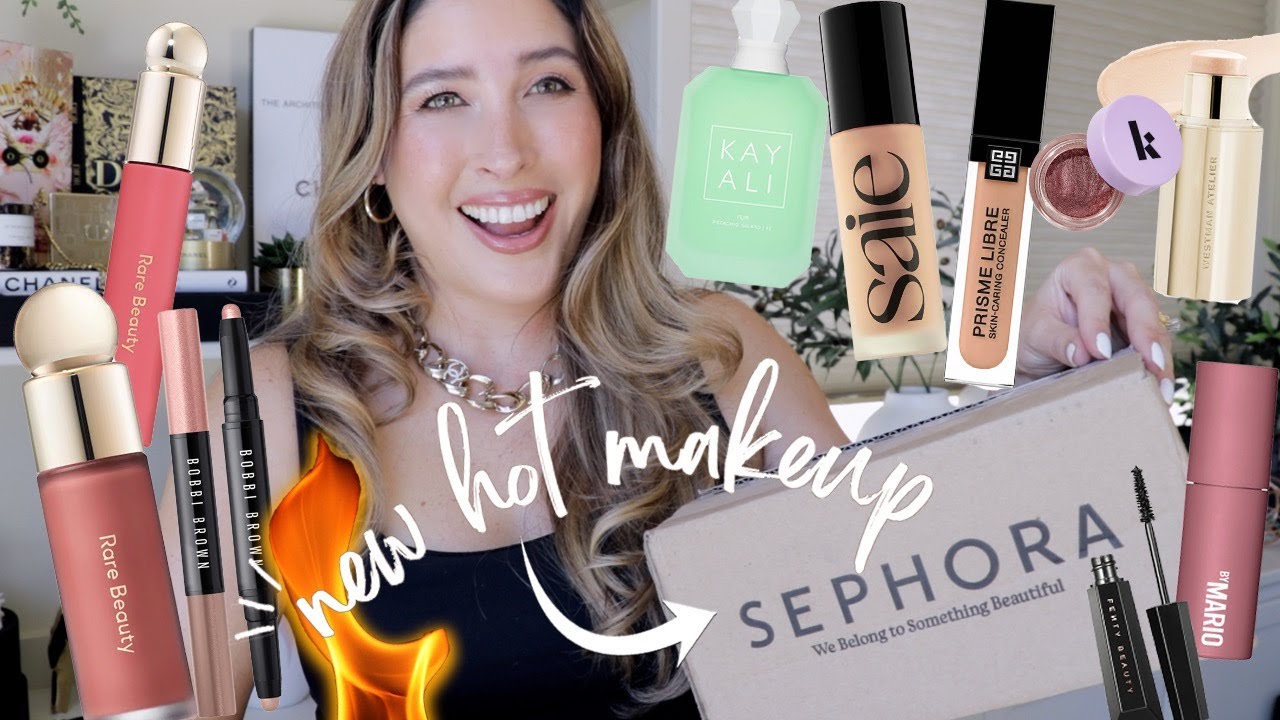 REVIEWING NEW MAKEUP AT SEPHORA | THE HOTTEST BEAUTY RELEASES TRY ON ...