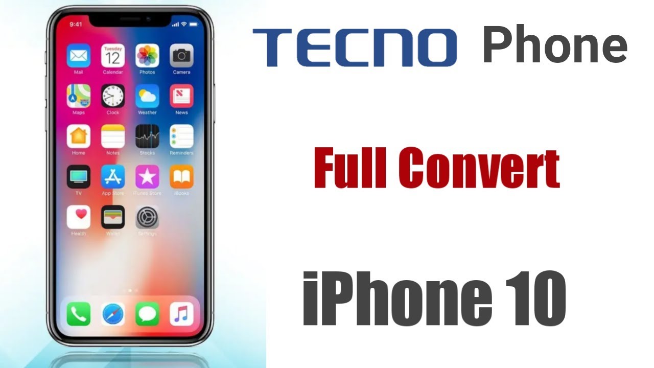 TECNO PHONE FULL CONVERT IN TO IPHONE | BY MK FACTZ - YouTube