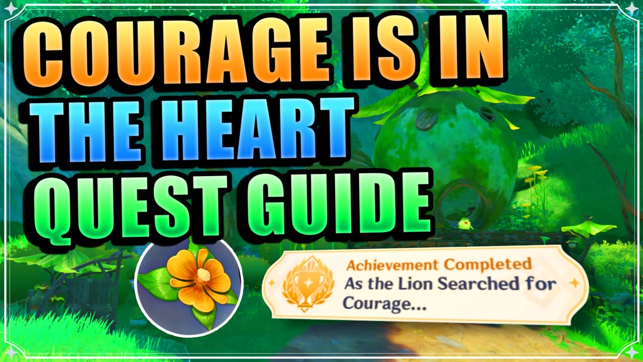 Courage is in The Heart | Sumeru Hidden World Quest | Genshin Impact 3. ...