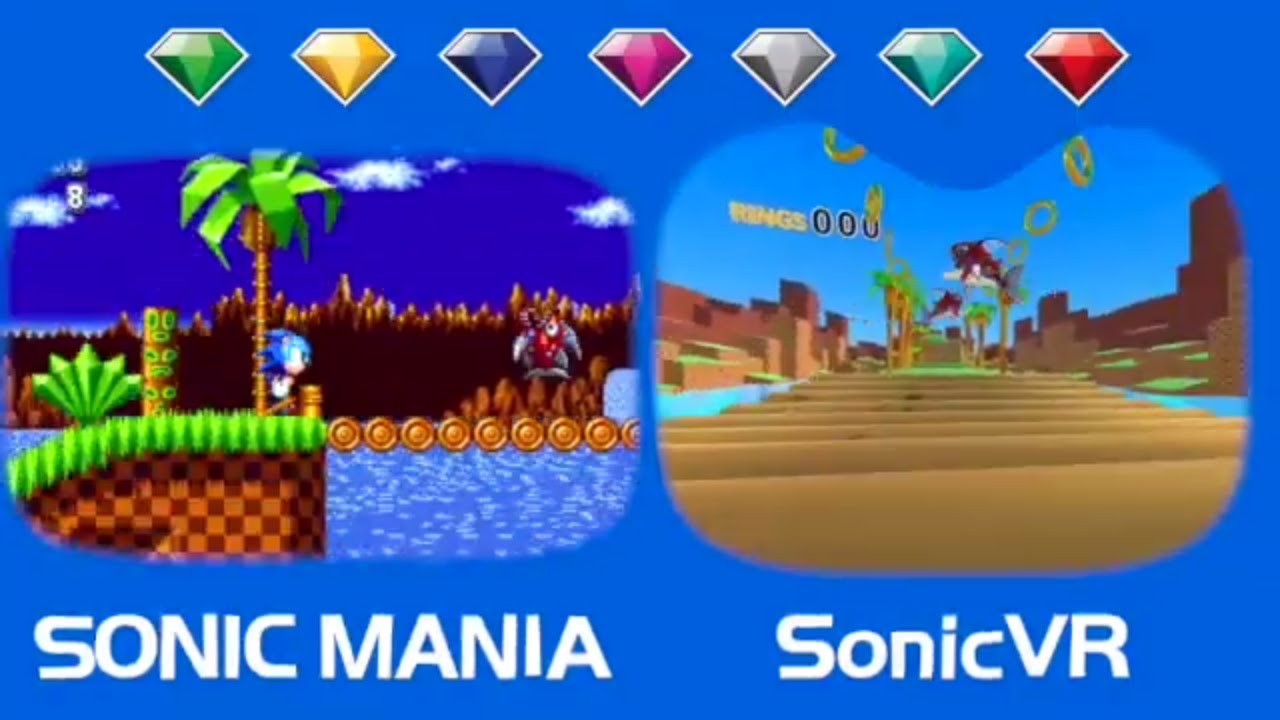 Sonic Mania in VR - YouTube