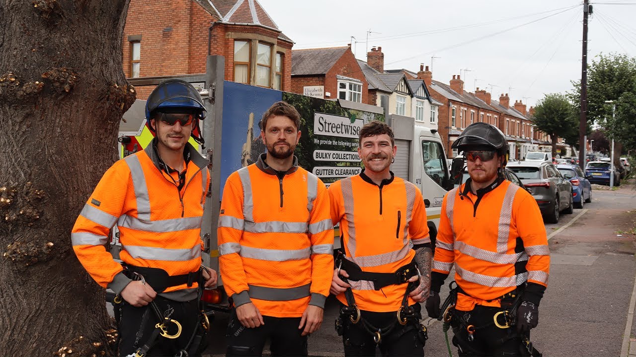Streetwise Tree Team complete epicormic programme - YouTube