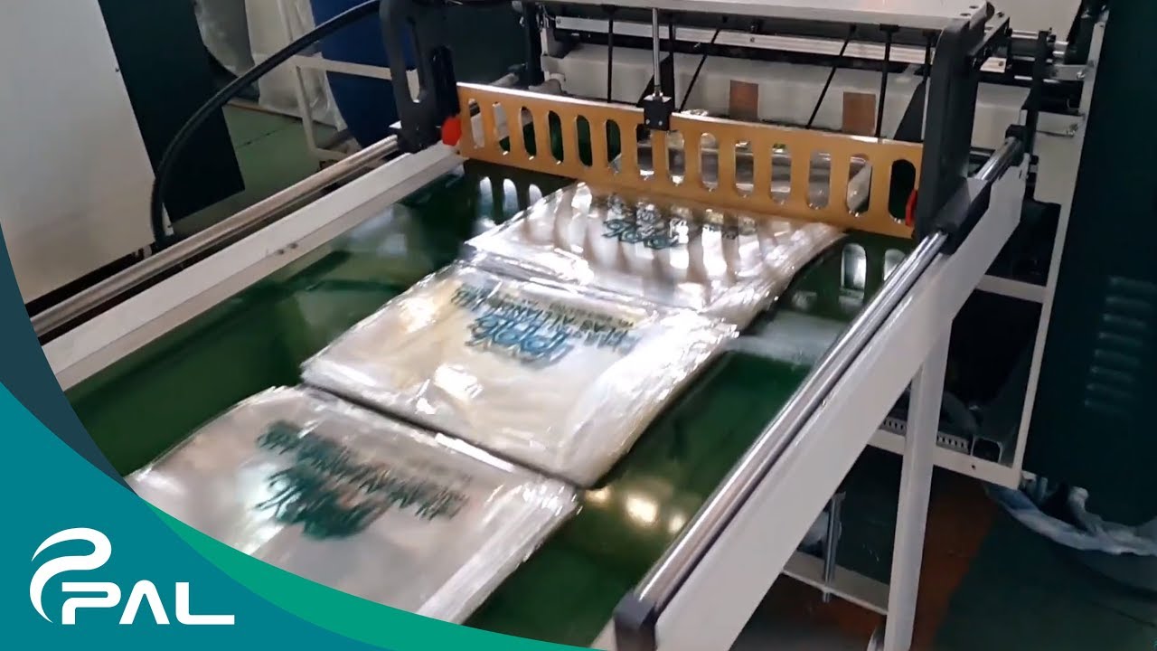 Side seal bag making machine For PP bag with tape｜Plas Alliance Ltd ...