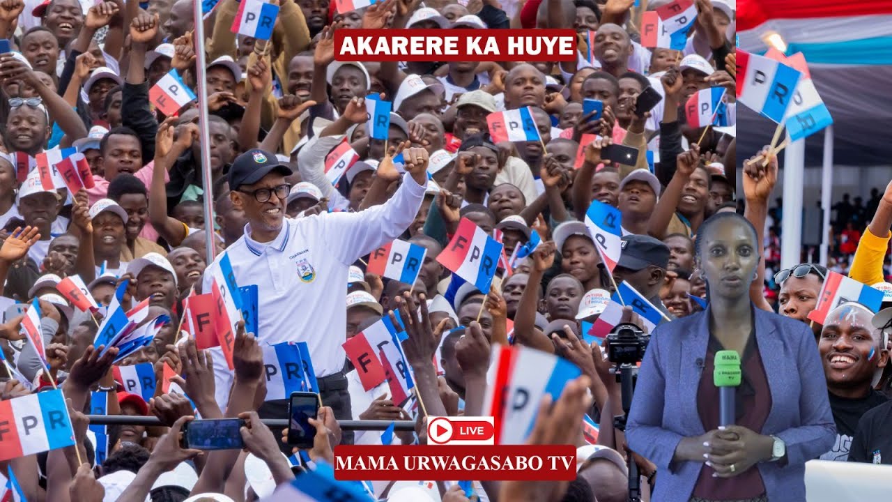 🔴LIVE: HUYE | UMUKANDIDA WA FPR INKOTANYI, PAUL KAGAME, ARI KWIYAMAMAZA ...
