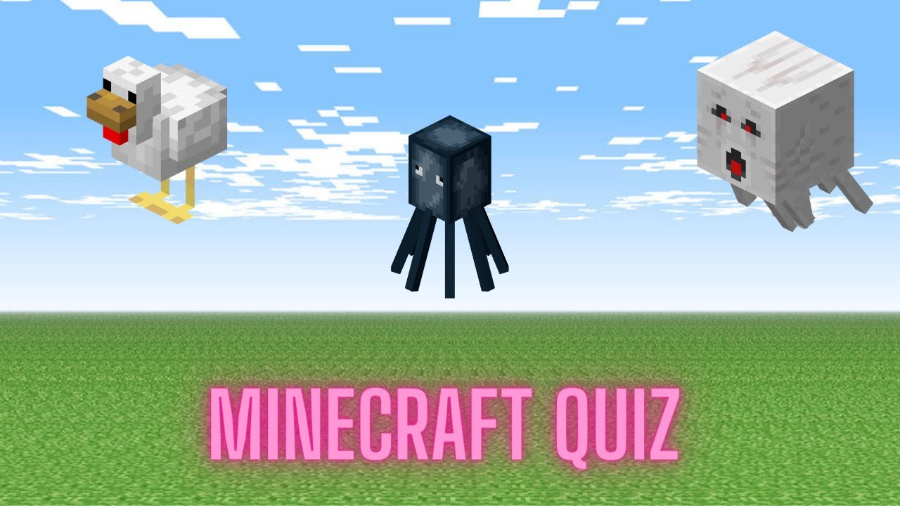 16 questions Minecraft quiz - YouTube