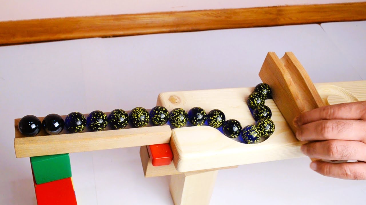 Marble runs race | HABA | Marbles run | Relaxing sound - YouTube