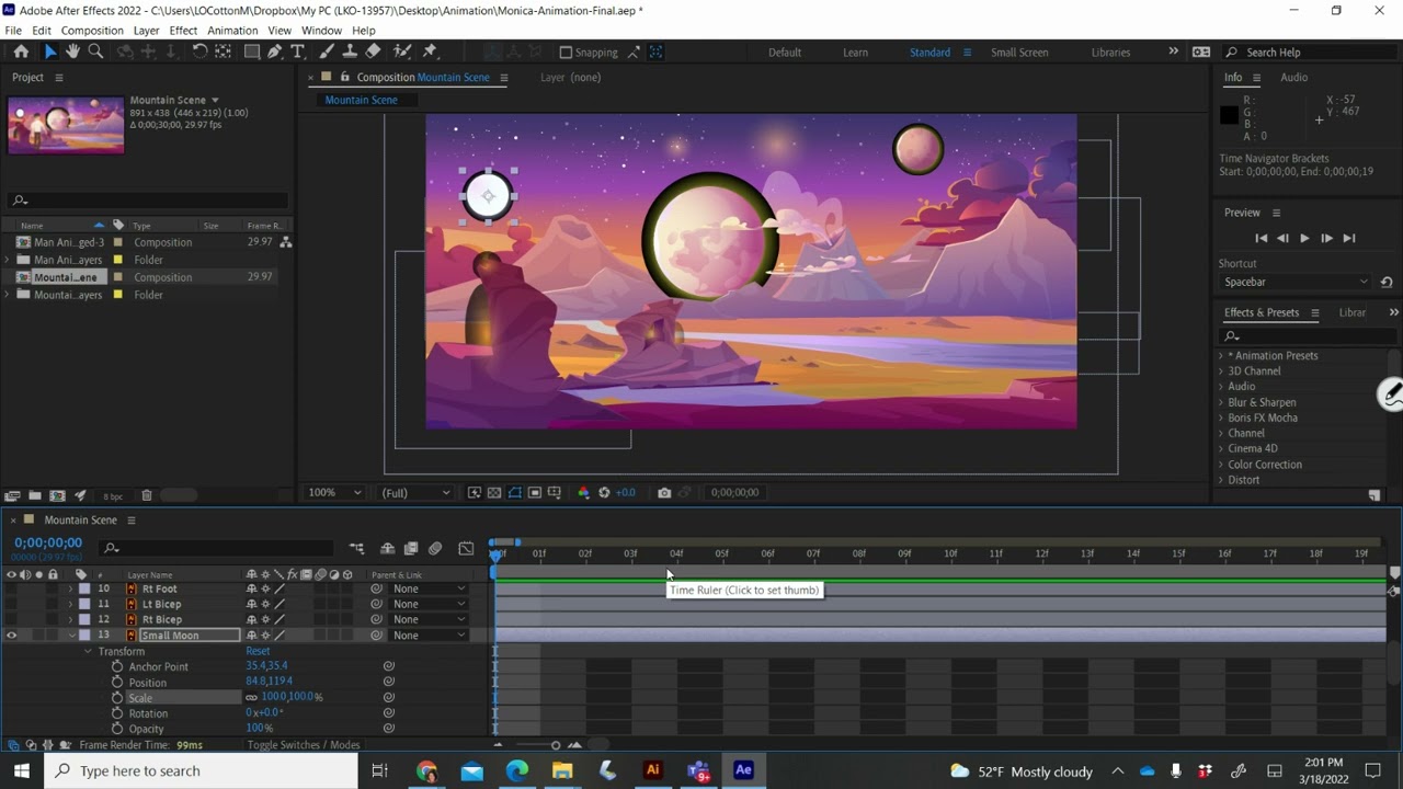 2a- Using Key Frames to Animate-Pt. 1 - YouTube