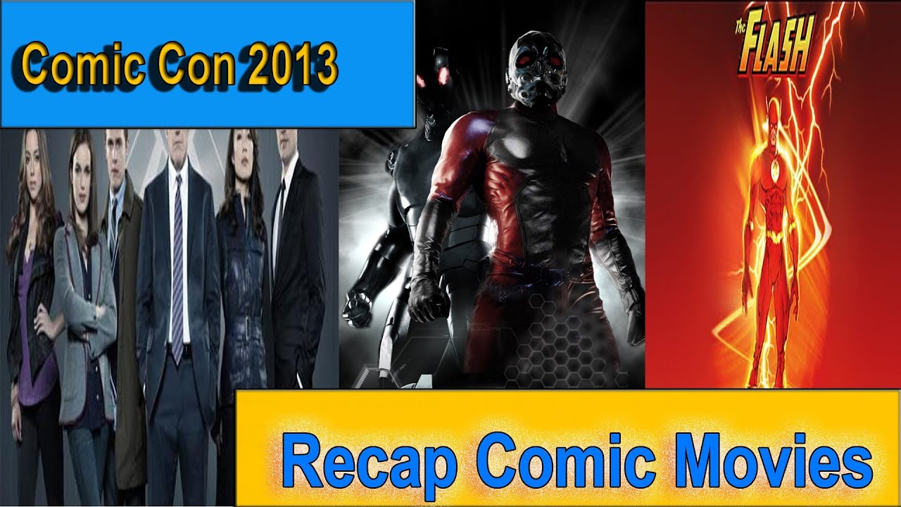 Comic Con 2013 Recap- Comic Movies - YouTube