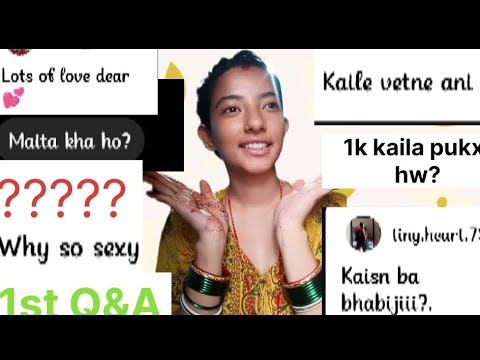 first Q&A video 🫶 ko kos la k k vnu vko thyo ta 🩵 - YouTube