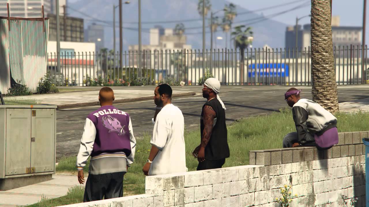GTA V - Ballas (Rockstar Editor) - YouTube