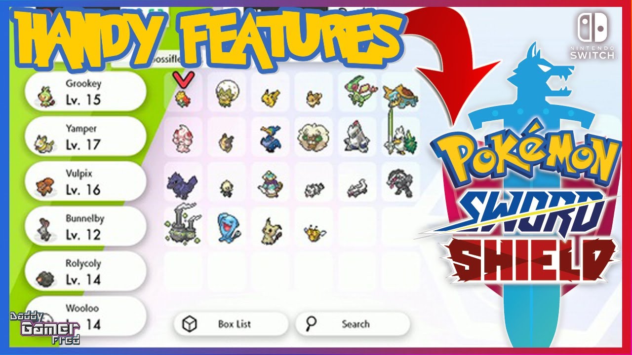 POKÉMON BOXES, AUTOSAVE, AND NICKNAMES! Pokémon Sword and Pokémon ...