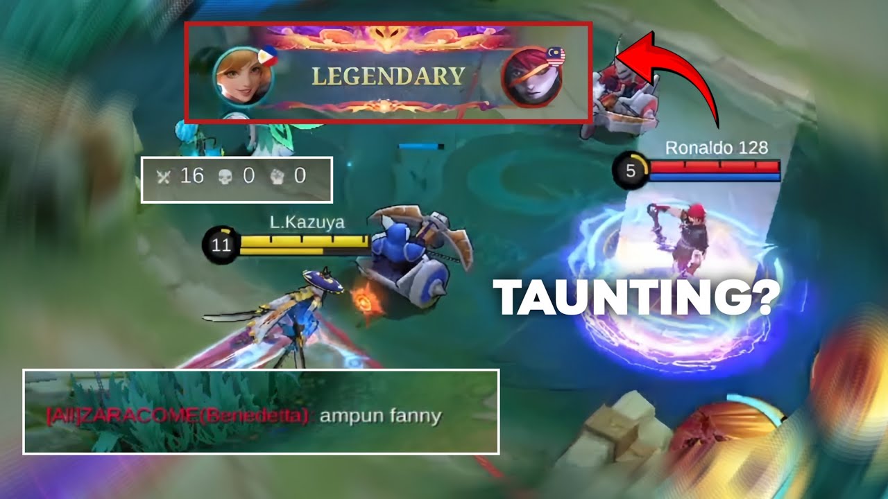 ENEMY REACTION SEE GLOBAL FANNY SERIOUS MODE?!! AND NEED A FORGIVENESS ...