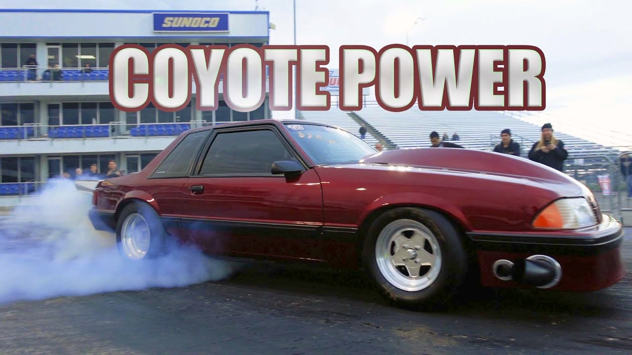 Turbo Coyote Fox Body FTW! - YouTube