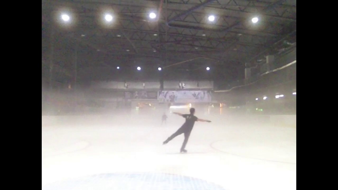 Techniques of figure skating(double flip or 2F) - YouTube