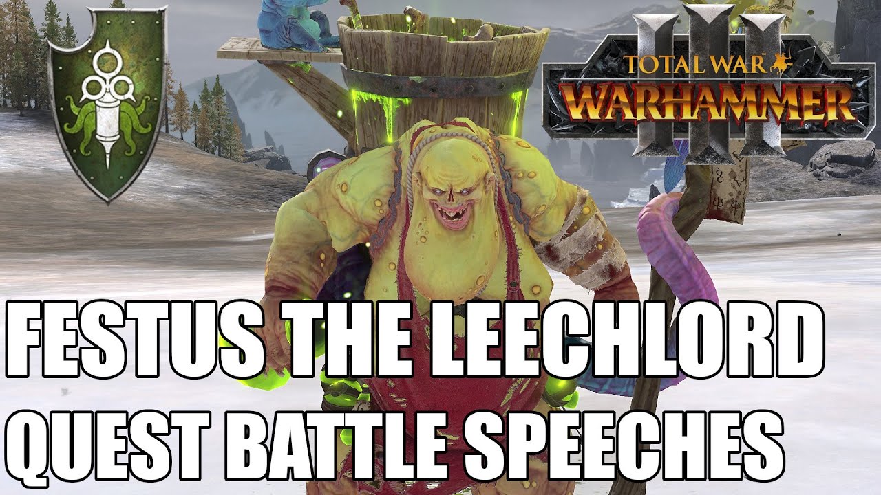 Festus the Leechlord Quest Battle Speeches - YouTube
