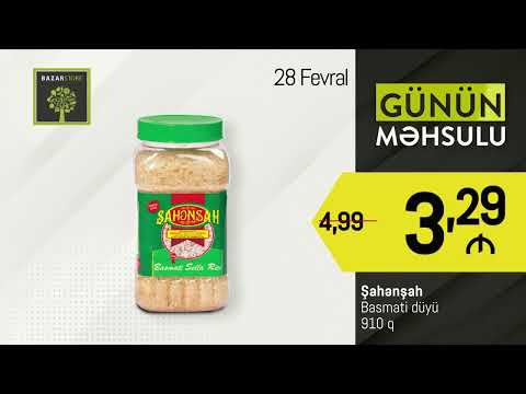 Günün məhsulu | Şahənşah basmati düyü