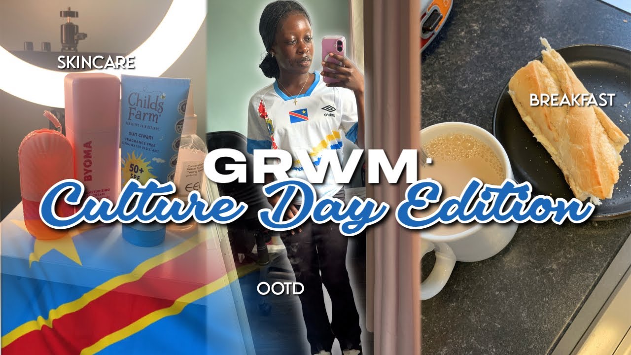 GRWM: CULTURE DAY EDITION - YouTube