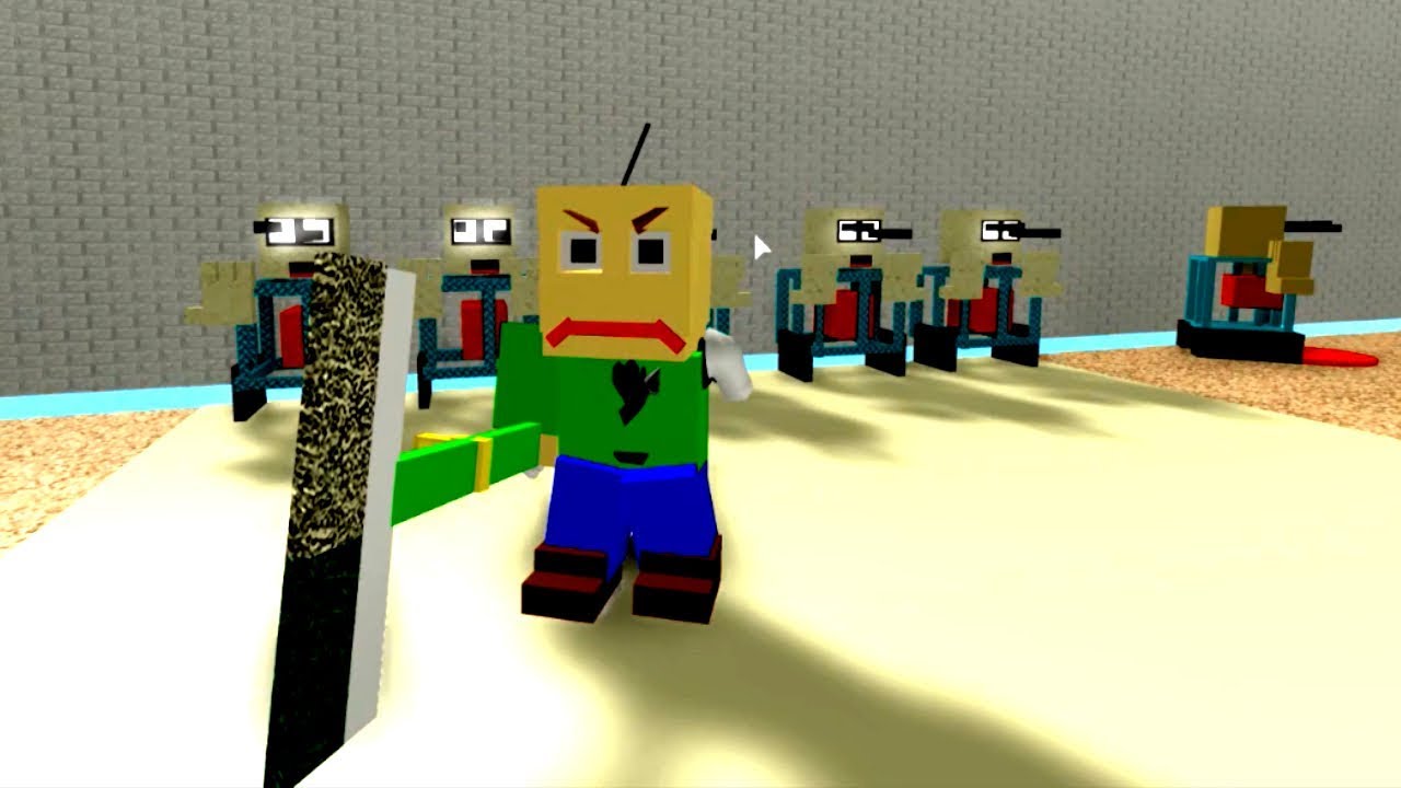 NEW Baldi's Basics OBBY - YouTube