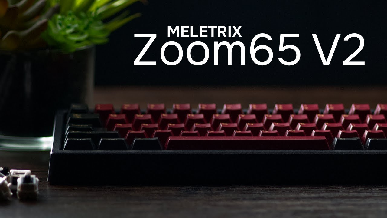 Marbly fun: Zoom65 v2 | Cookies & Cream switches | Sound Test - YouTube