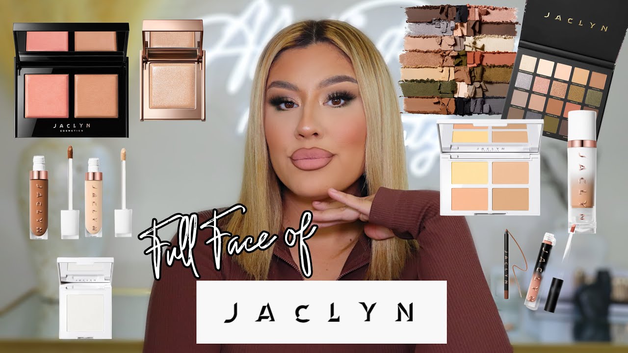 FULL FACE OF JACLYN COSMETICS *Alma Rivera Beauty* - YouTube