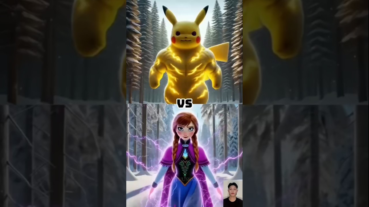 Pikachu vs Anna frieza vs Elsa frozen#pikachu#freiza#elsa #marvel - YouTube