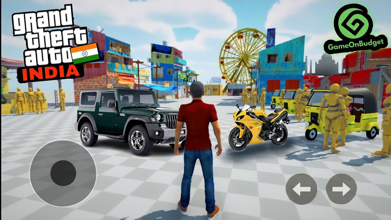 GRAND THEFT AUTO INDIA MOBILE 🇮🇳 | GTA India by Game On Budget 🔥 - YouTube